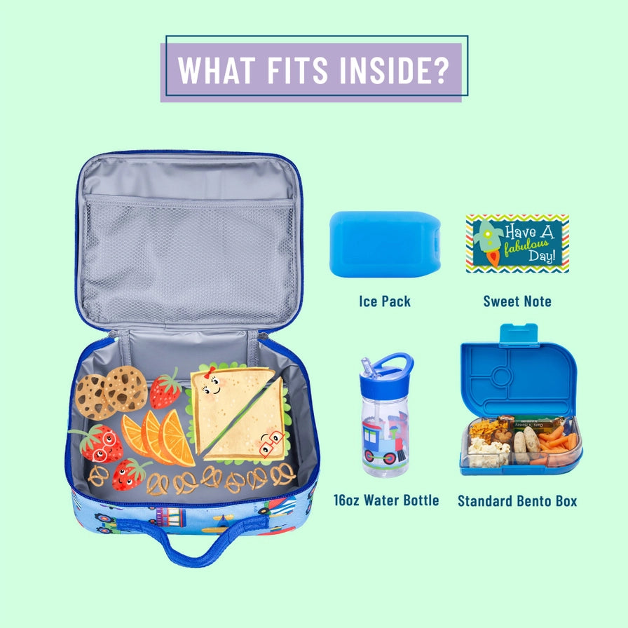 Kid's Lunch Box - Train Planes & Trucks – Specialty Design Company