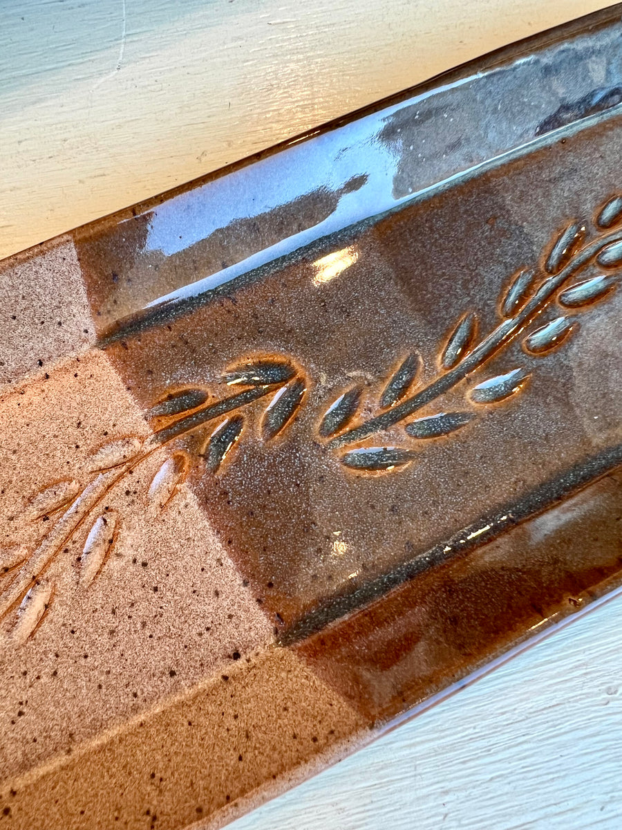 Missions Pottery Olive Tray - Beach – Specialty Design Company